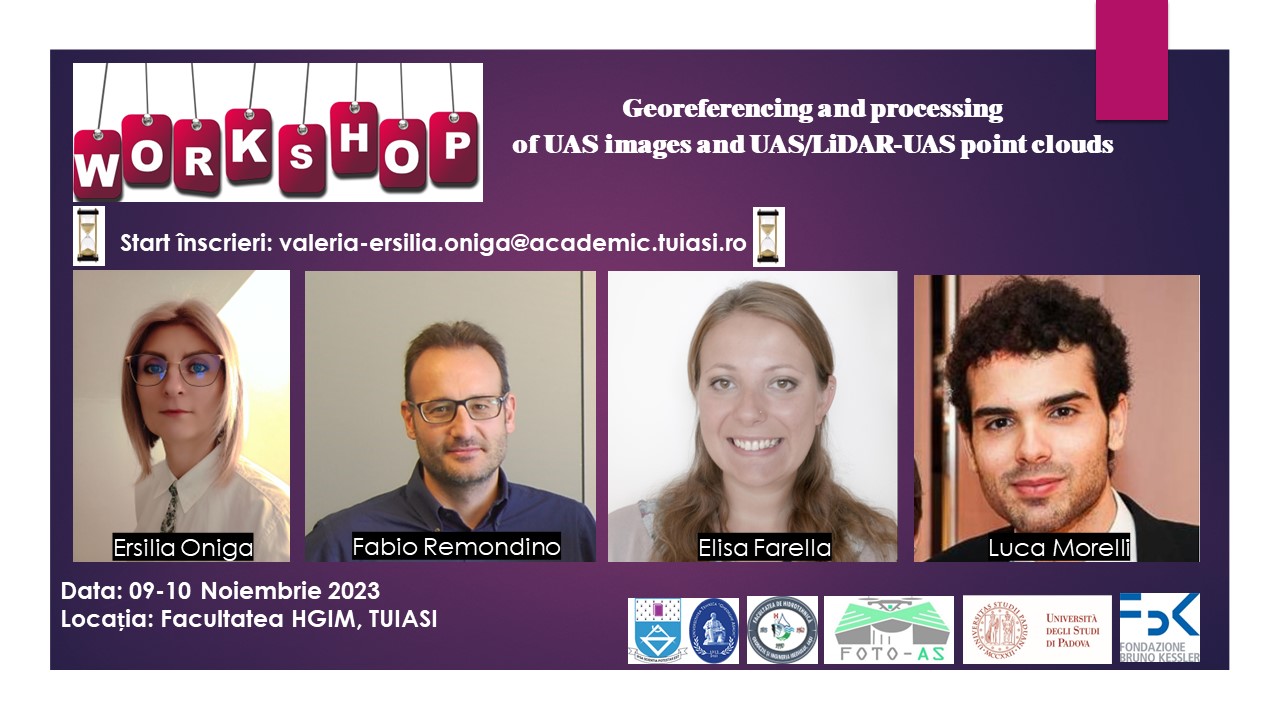 Workshop Georeferenţierea şi prelucrarea imaginilor preluate cu un ...